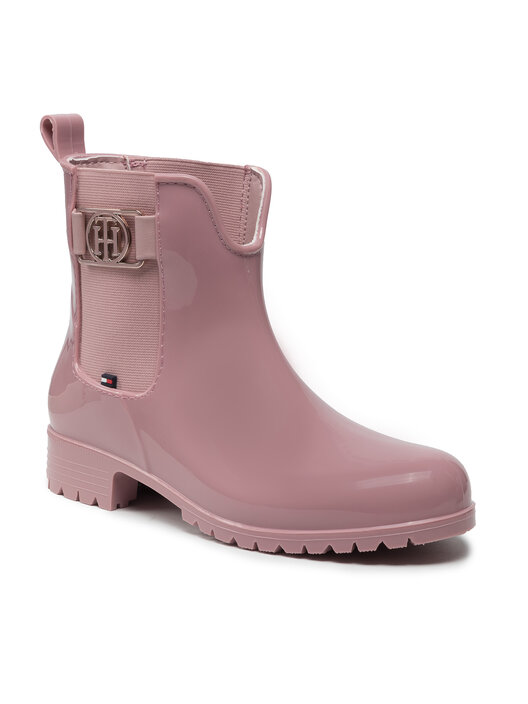 Botas de agua Tommy Hilfiger Th Hardware Rainboot FW0FW06129 Rosa ...