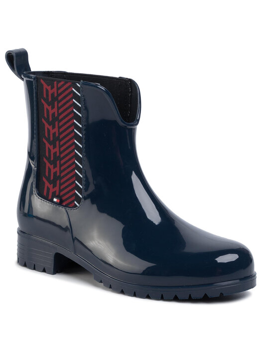 Botas de agua Tommy Hilfiger Monogram Rainboot FW0FW04592 Azul marino ...