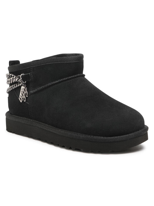 Апрески Ugg W Classic Ultra Mini Chains 1117933 Черен | obuvki.bg