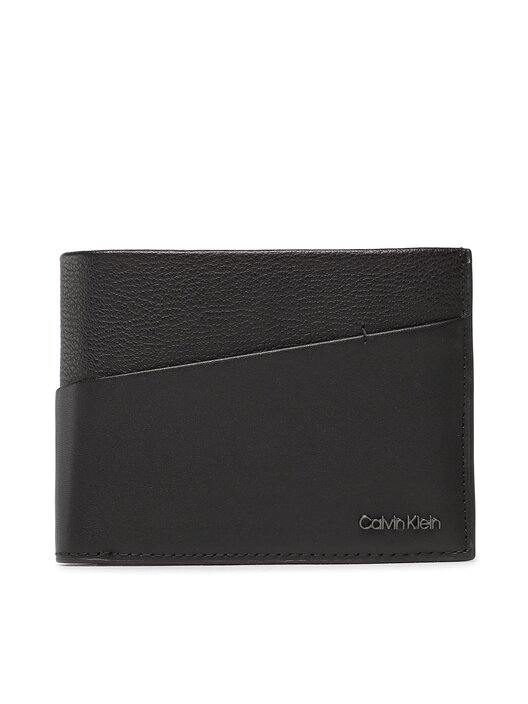 Πορτοφόλι Calvin Klein Ck Diagonal Trifold 10cc W/Coin K50K510607 Μαύρο ...