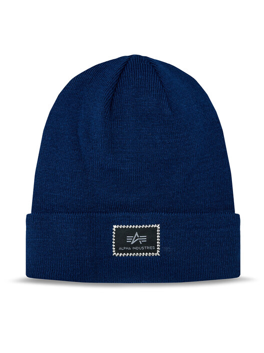 Čepice Alpha Industries X-Fit Beanie 168905 Modrá | eobuv.cz