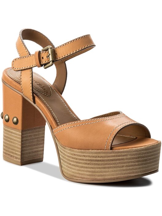 Сандали See By Chloé SB30081 Кафяв | obuvki.bg