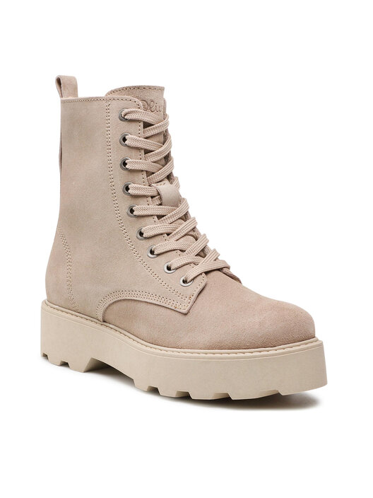 Trapery s.Oliver 5-26284-37 Beżowy | eobuwie.com.pl