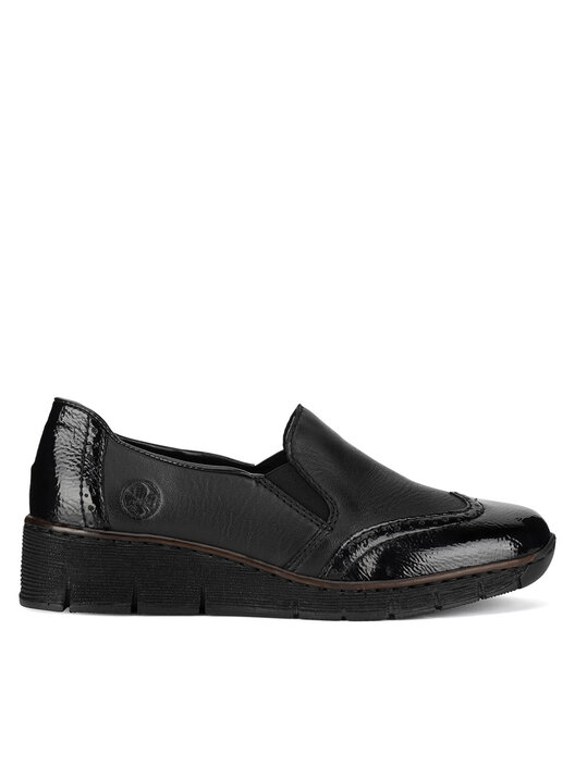 Pantofi Rieker 53776-00 Negru | epantofi.ro