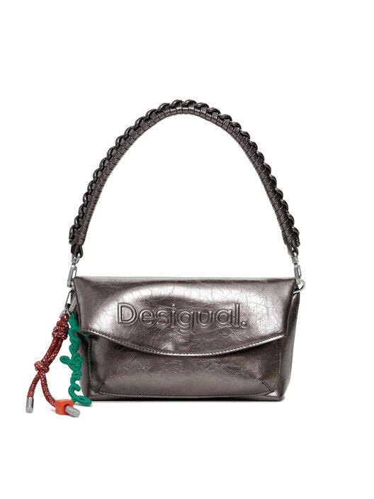 Handtasche Desigual Half Logo Trokel 25WAXPAQ Braun | eschuhe.de