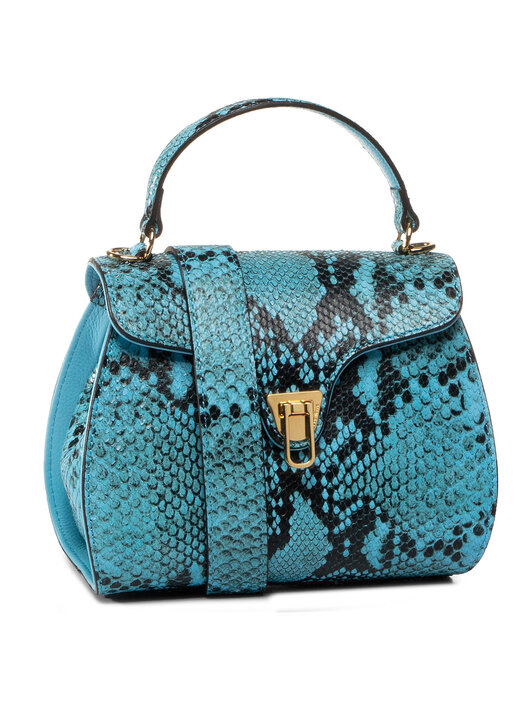 Torebka Coccinelle Fac Marvin Python E1 FAC 55 01 01 Niebieski ...