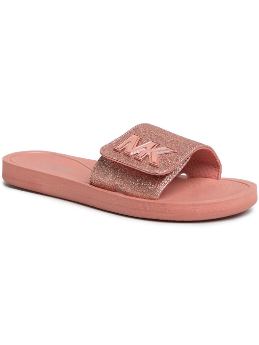 Klapki MICHAEL Michael Kors Mk Slide 40T0MKFA1D Różowy | eobuwie.com.pl
