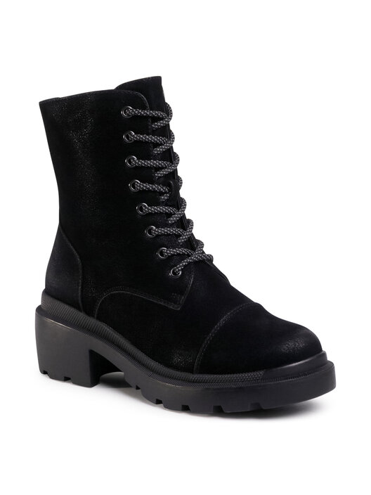 Botki JENNY WSA20248-01 Czarny | eobuwie.com.pl