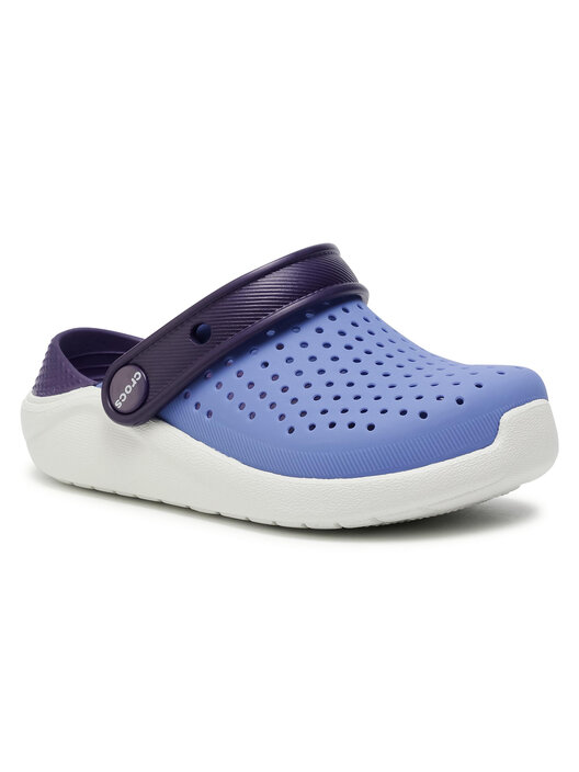 Klapki Crocs Literide Clog Kids 205964 Niebieski | eobuwie.com.pl