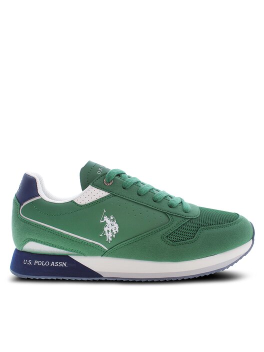 Sneakers U.S. Polo Assn. Nobil NOBIL003C Grün | eschuhe.de