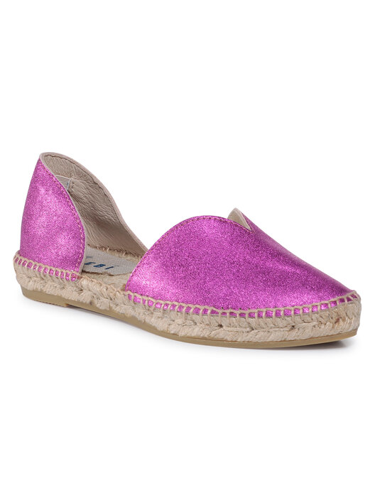 Espadryle Manebi Open-Side Flats O 1.3 O0 Różowy | eobuwie.com.pl