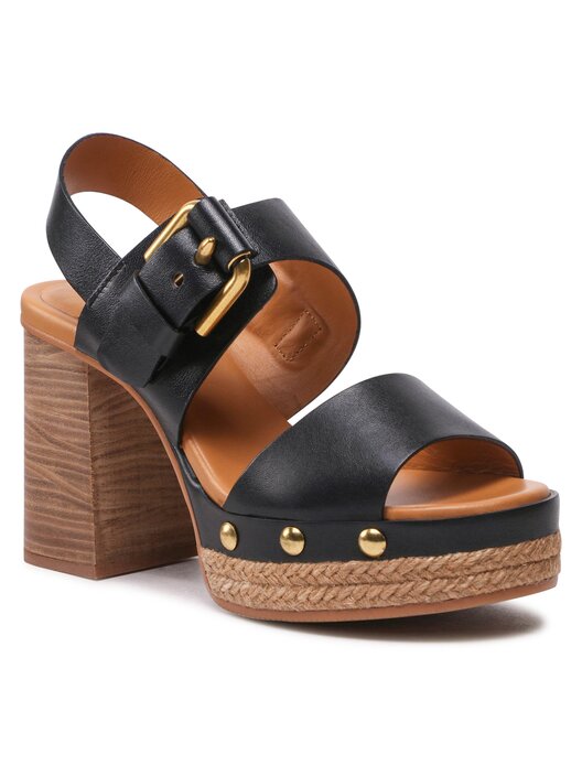 Сандали See By Chloé SB40023A Черен | obuvki.bg