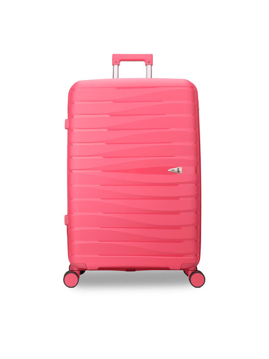 Голям куфар Semi Line T5909-4 Розов | obuvki.bg