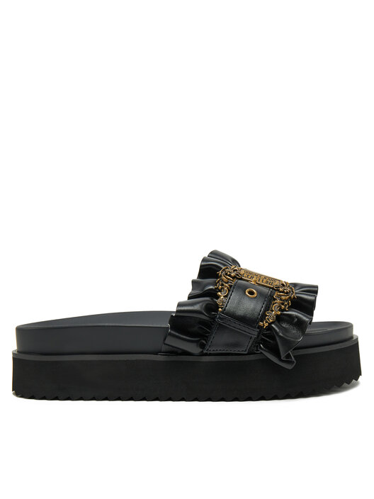 Şlapi Versace Jeans Couture 78VA3SM5 Negru | epantofi.ro