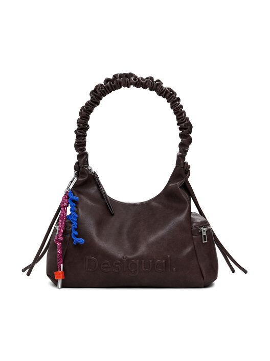 Geantă Desigual Half Logo Montvil 25WAXPAY Maro | epantofi.ro