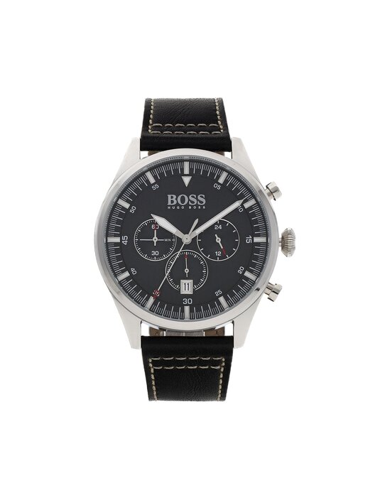 Zegarek Boss Pionner 1513708 Czarny | eobuwie.com.pl