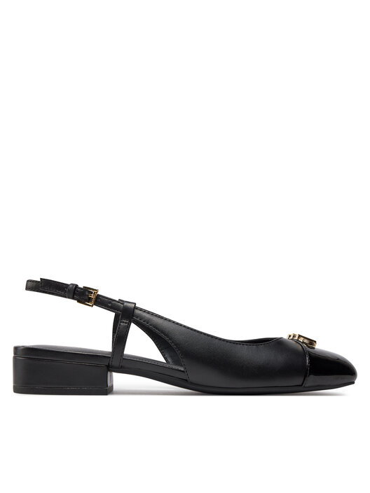 Sandale MICHAEL Michael Kors Perla Flex Toe Cap Flat 40S4PLFP1A Negru ...