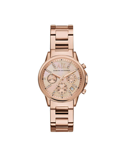 Zegarek Armani Exchange Lady Banks AX4326 Różowy | eobuwie.com.pl