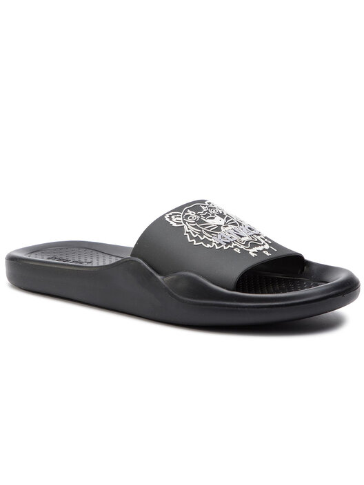 Klapki Kenzo Pool Sandal Tiger F952SD104P60 Czarny | eobuwie.com.pl