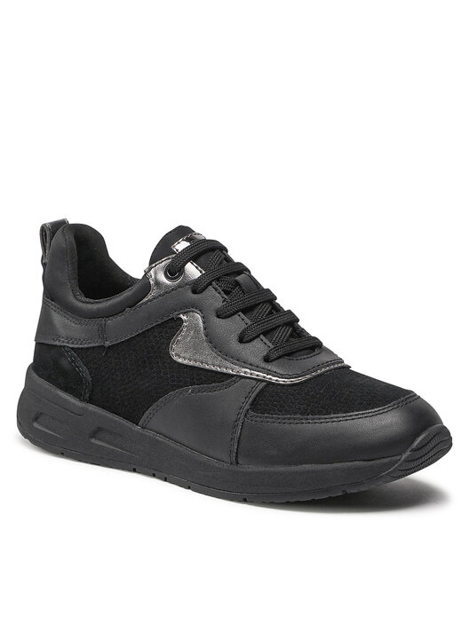 Sneakers Geox D Bulmya A D26NQA 0BS54 C9999 Schwarz | eschuhe.de
