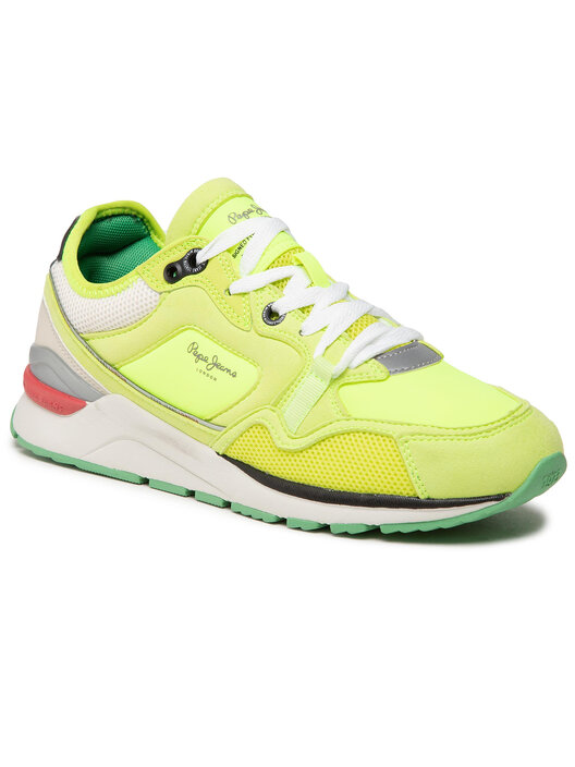 Sneakers Pepe Jeans X20 Tech Neon PMS30747 Gelb | eschuhe.de