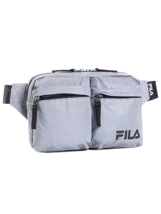 Saszetka nerka Fila Waist Bag 685141 Srebrny | eobuwie.com.pl