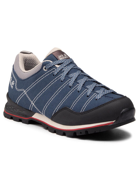 Trekkingschuhe Jack Wolfskin Scrambler Low M 4036701 Dunkelblau ...