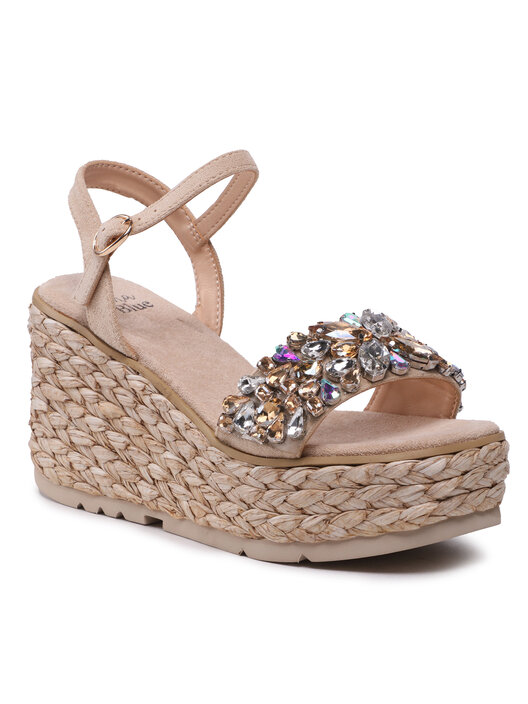 Espadrilles Alma Blue V23BL4030 Beige | eschuhe.de