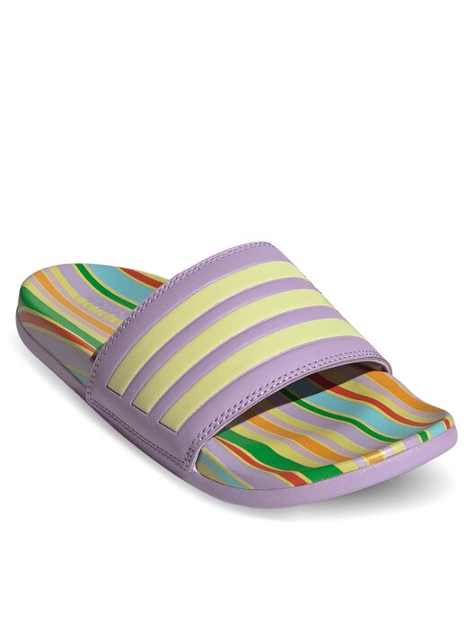 Klapki adidas Adilette Comfort Sandals H03625 Fioletowy | eobuwie.com.pl