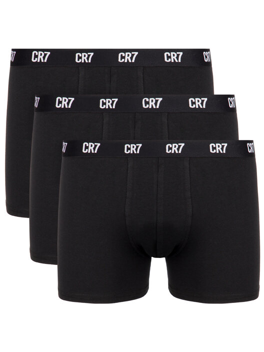 Cristiano Ronaldo CR7 Boxer szett Basic Trunk 3-Pack 8100-49-900 Fekete ...