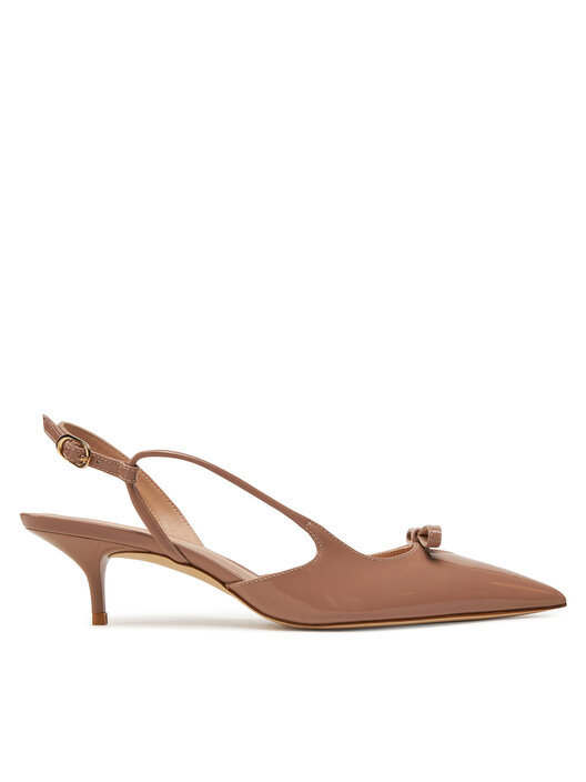 Sandały Stuart Weitzman Tully 50 Slingback SI494 Beżowy | eobuwie.com.pl