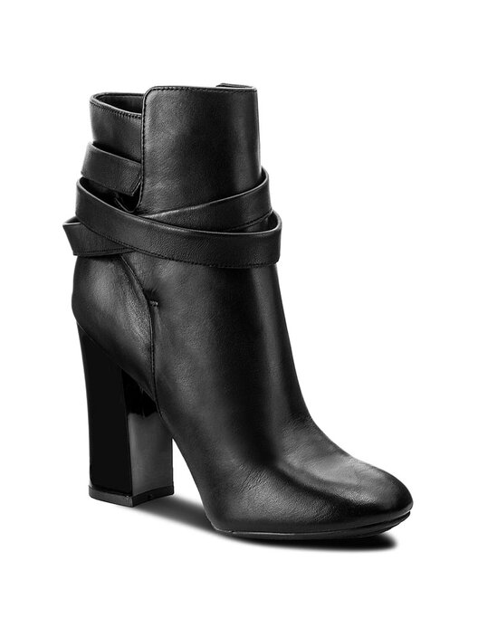 Botine Guess Lundy FLNDY3 LEA10 Negru | epantofi.ro
