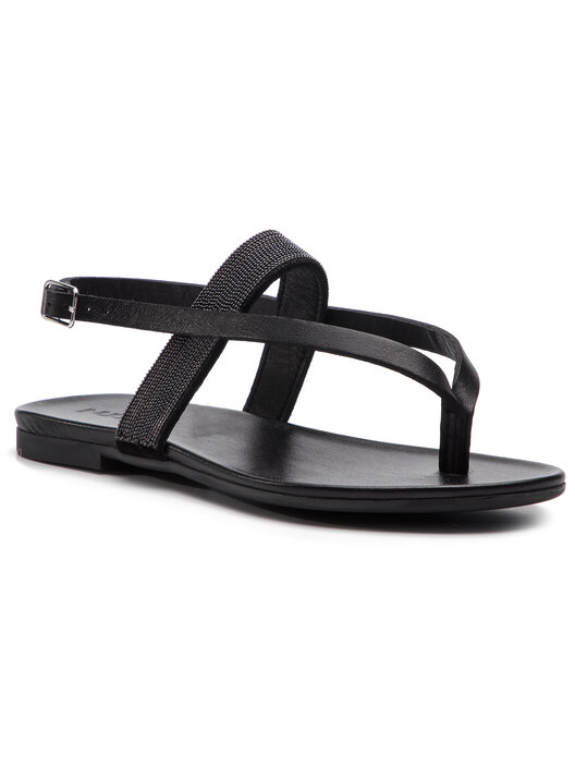 Sandały Inuovo 101045 Czarny | eobuwie.com.pl