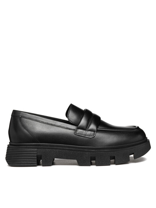 Loafers Geox D Vilde D46UAC 00043 C9999 Negru | epantofi.ro