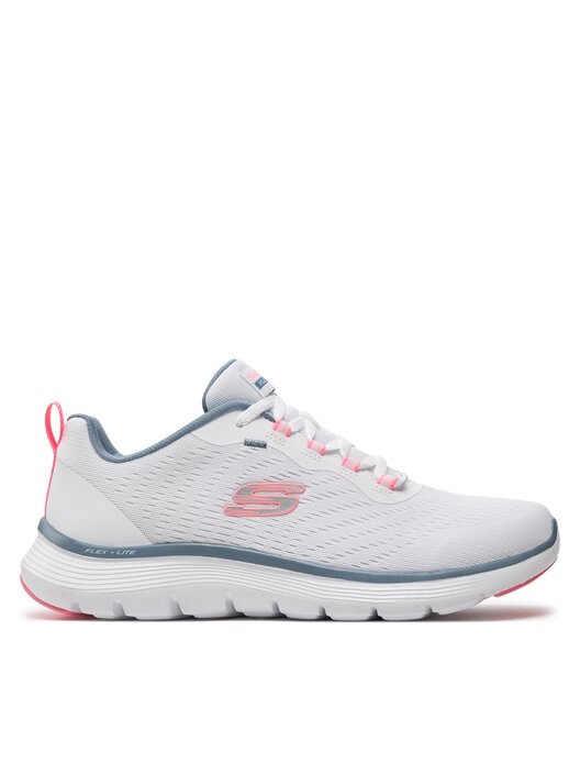 Снікерcи Skechers Flex Appeal 5.0- 150201/WPKB Білий | evzuttya.com.ua