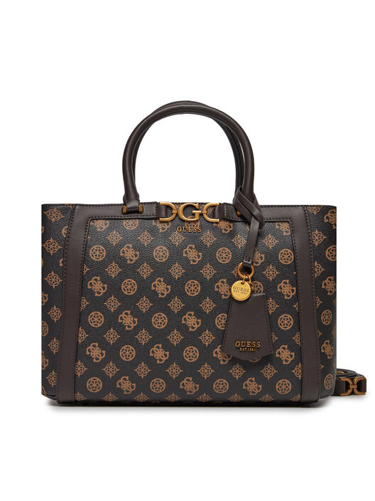 Дамска чанта Guess Dagan (PB) HWPB92 02060 Кафяв | obuvki.bg