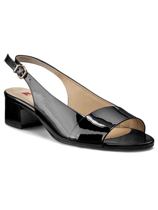 Sandały HÖGL 1-102104 Czarny | eobuwie.com.pl