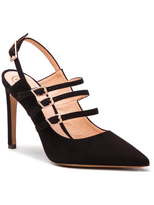 Sandały Baldowski W00424-1451-004 Czarny | eobuwie.com.pl