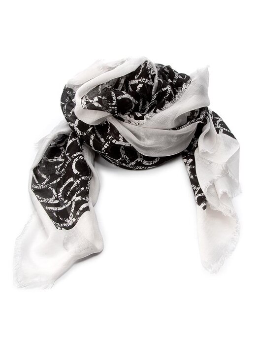 Scialle Calvin Klein Ck Allover Long Scar K60K602713 001 | escarpe.it