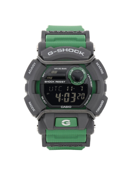 Zegarek G-Shock GD-400-3ER Zielony | eobuwie.com.pl