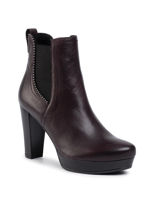 Botki Lasocki MIRONA-14 Bordowy | eobuwie.com.pl