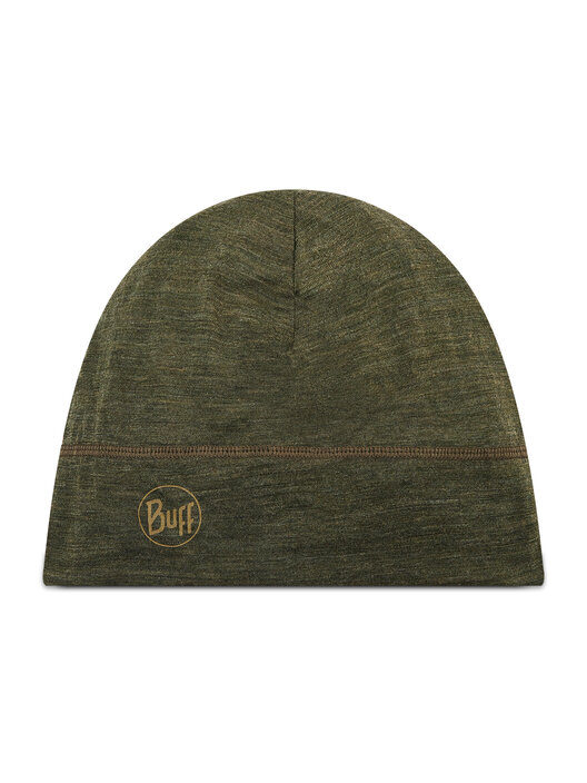 Czapka Buff Merino Lightweight Beanie Solid 113013.843.10.00 Zielony ...