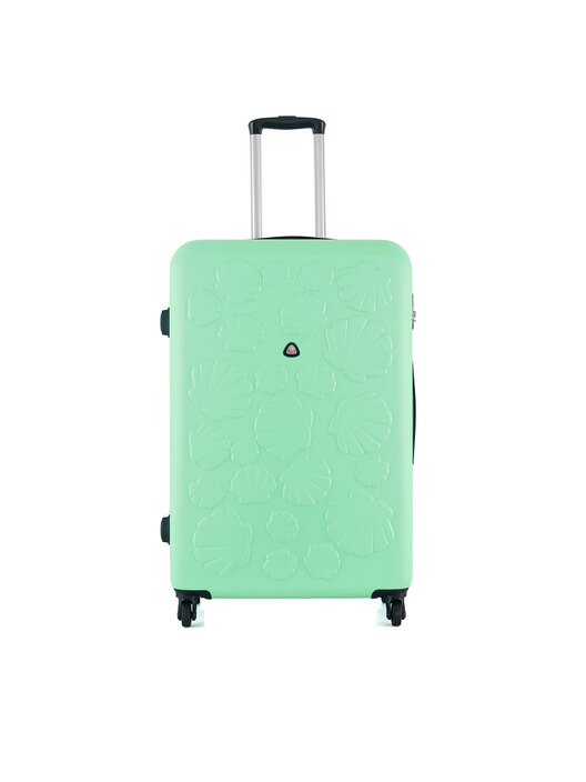 Valiză mare Semi Line T5698-3 Verde | epantofi.ro