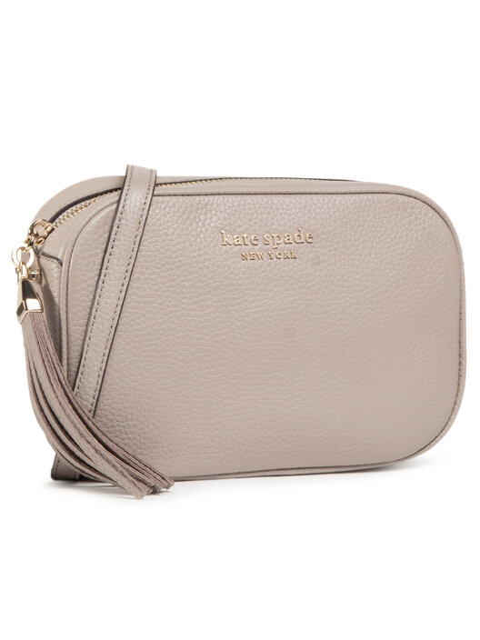 Handtasche Kate Spade Medium Camera Bag PXR00357 Beige | eschuhe.de