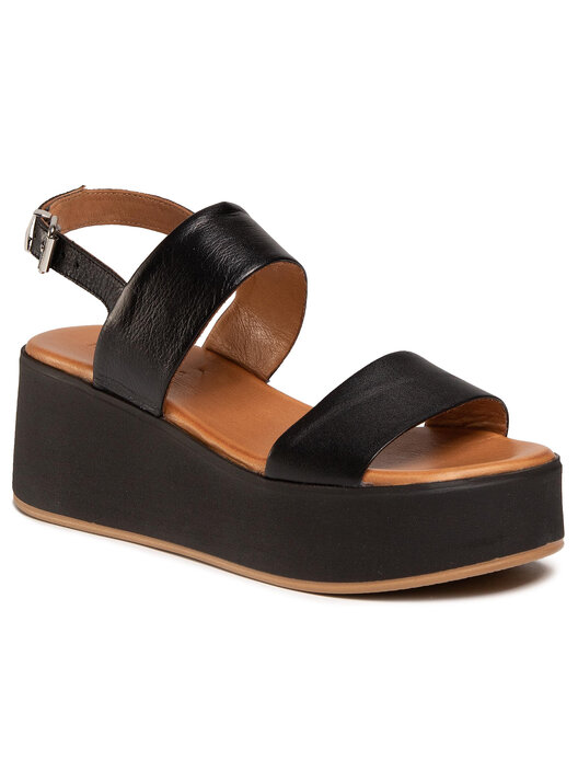 Sandały Inuovo 602008 Czarny | eobuwie.com.pl