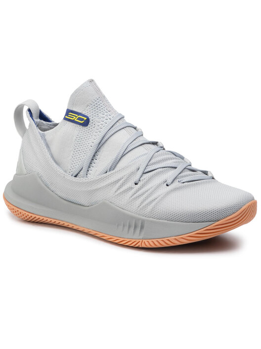 Buty do koszykówki Under Armour Ua Curry 5 3020657-105 Szary | eobuwie.com.pl