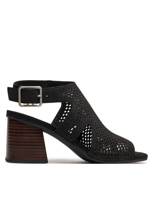 Sandały Clarks Siara65 Flow 26176344 Czarny | eobuwie.com.pl