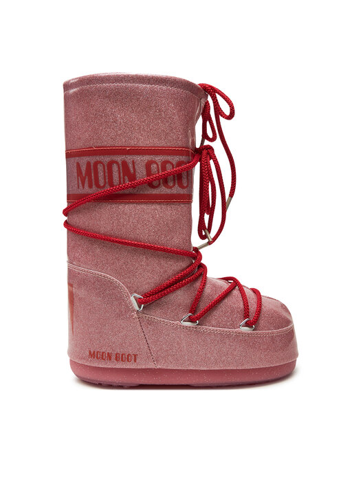 Cizme de zăpadă Moon Boot Icon Junior Glitter 80D3400290 Roz | epantofi.ro