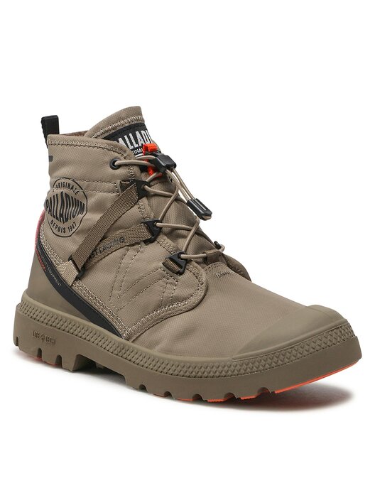Trapery Palladium Pampa travel Lite+ Wp 77238-297-M Khaki | eobuwie.com.pl