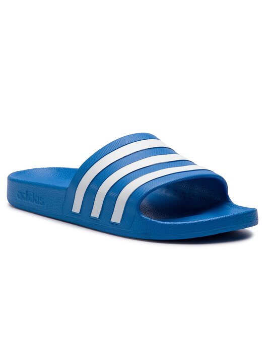 Klapki adidas adilette Aqua F35541 Niebieski | eobuwie.com.pl
